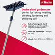 Darlac Telescopic Double Sided Rake From D.T. Brown