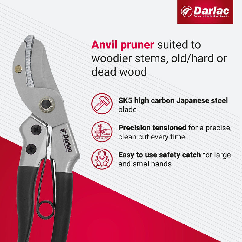 Darlac Compact Anvil Secateurs from D.T. Brown
